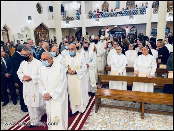البطريرك ساكو في افتتاح كنيسة سلطانة الوردية الكنيسة ينبغي ان تكون